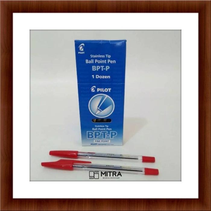 Jual Pulpen Bolpen Bolpoint Pilot BPTP Hitam Biru Merah - Biru - Kab ...