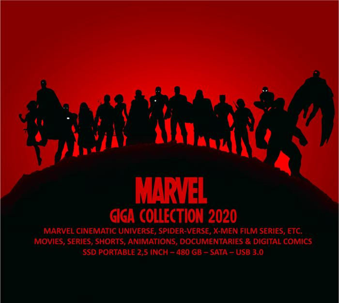 Jual KOLEKSI MARVEL 2020 LENGKAP - SSD PORTABLE 480GB - FILM - SERIES ...