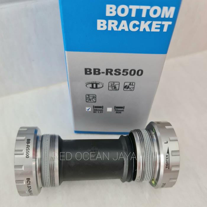 Jual shimano buttom bracket BB Rs500 BB-rs500 hollowtech 2 68mm ht2 ht 2 - Kota Surabaya ...