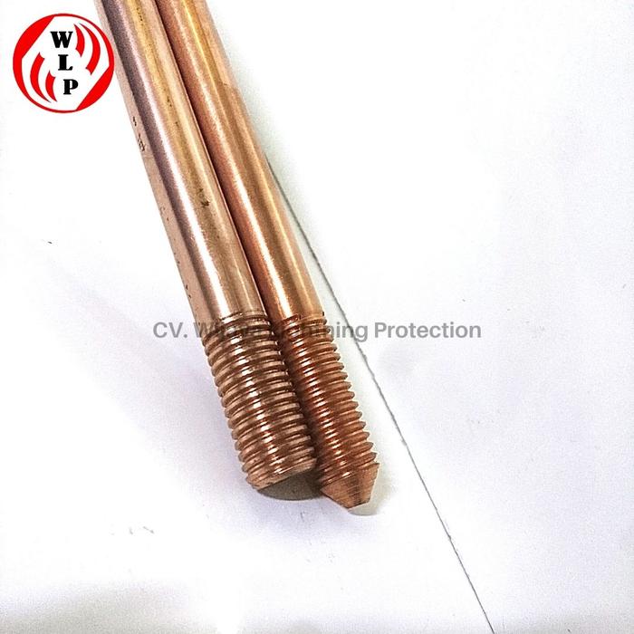 Jual Stik As Grounding Rod Diameter Batang 1 inch Actual 25 mm Panjang ...