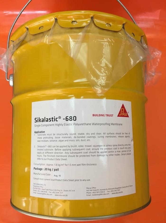 Jual Sikalastic 680, 28kg Waterproofing Grouting Sika Lastic 28kg ...