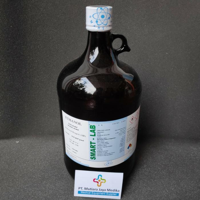 Jual Ethanol Smart-Lab 4 Liter Etanol Alkohol Absolute - Kab. Bogor ...