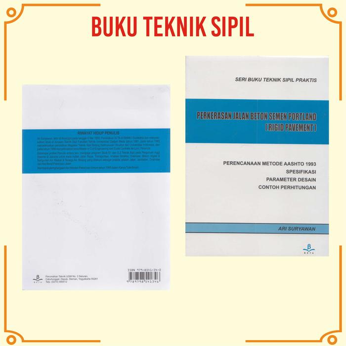 Jual Buku Teknik Sipil Perkerasan Jalan Beton Air-Perencanaan Bangunan ...
