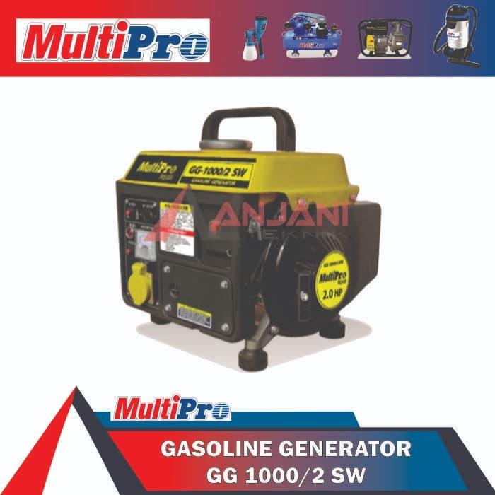 Jual MESIN GENSET LISTRIK 750 WATT MULTIPRO GG-1000/2SW 750WATT GG1000 ...