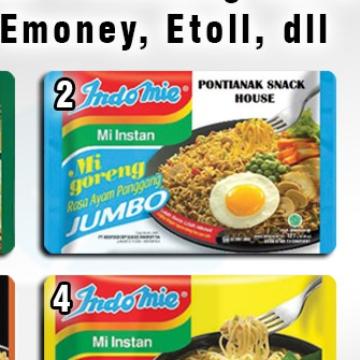 Jual Sticker Pelindung Gar Skin Kartu ATM Indomie Supermie Mie Instant ...