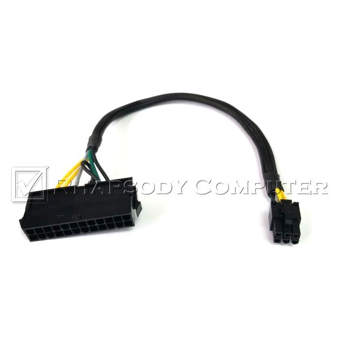 Jual Kabel Power Supply Atx 24 Pin To 6 Pin Adapter For Dell 3060 5050 ...