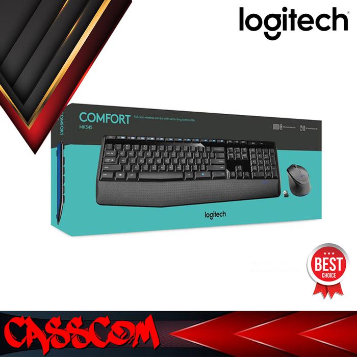 Jual Logitech Wireless Desktop Combo MK345 - Keyboard Mouse - Jakarta ...
