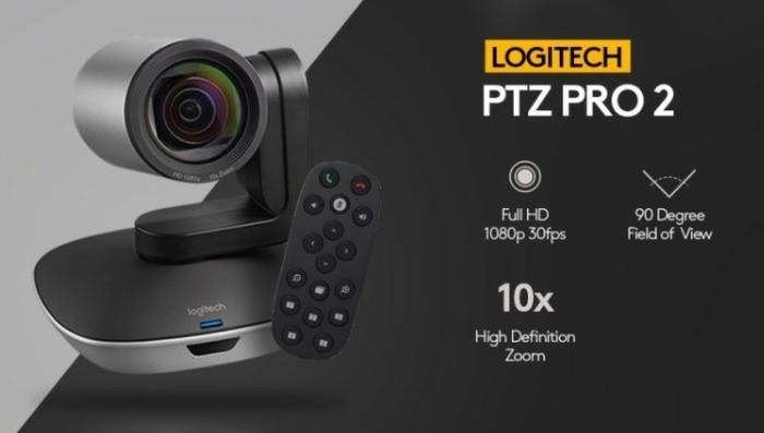 Jual CAMERA LOGITECH PTZ PRO 2 WEBCAM MEETING HD 1080P GARANSI RESMI ...