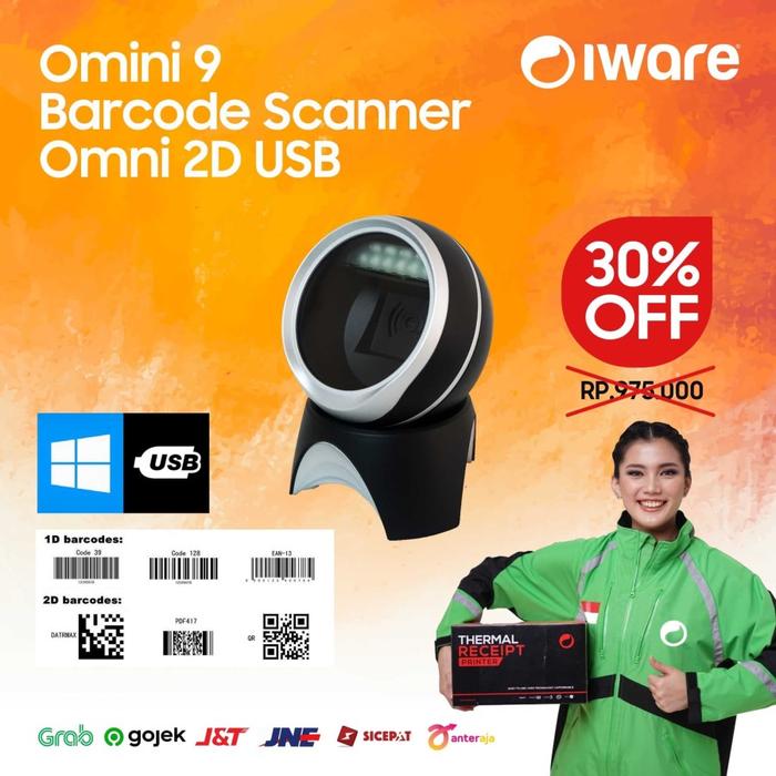 Jual Barcode Scanner | Scanner Barcode Omni 2D OMINI 9 - Jakarta Pusat ...