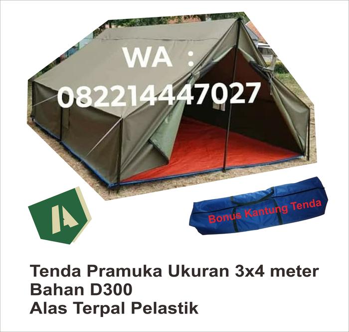 Jual Tenda pramuka 3 x 4 mtr (tenda nya saja tanpa tiang besi) - Kab ...