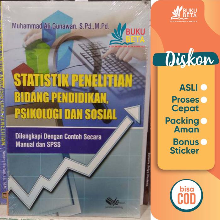 Jual Statistik Penelitian Bidang Pendidikan- Muhammad Ali Gunawan - Kab ...