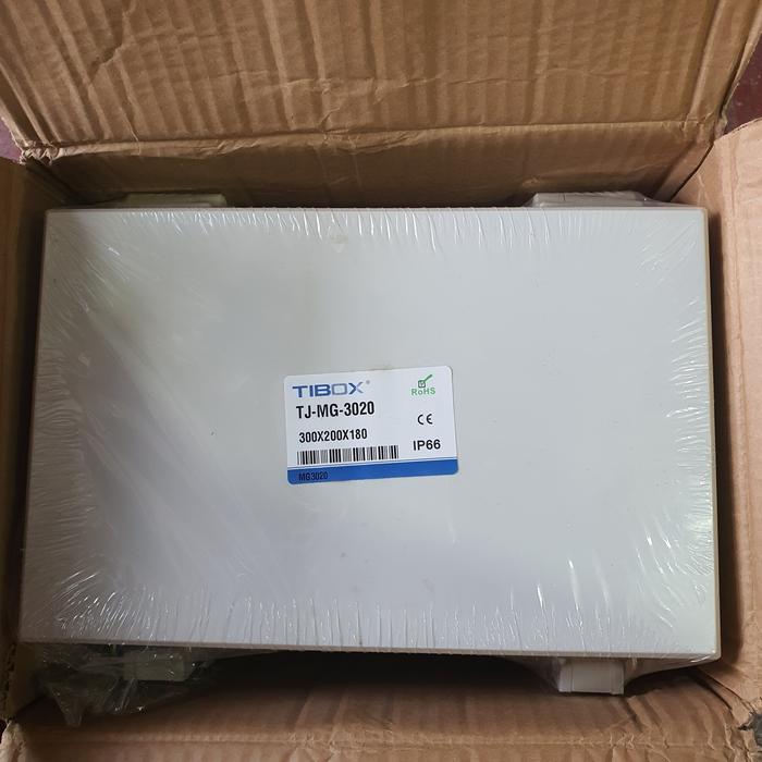 Jual Box Panel / Tibox PVC / Junction Box PVC 300x200x180 IP66 ABS ...