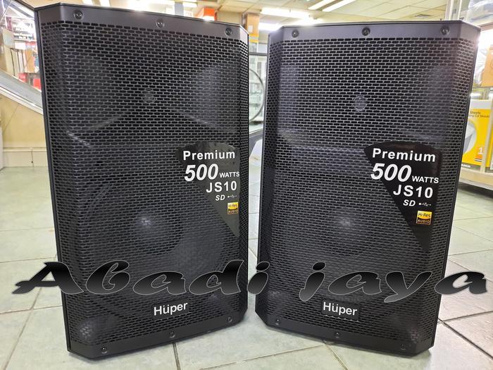 Jual Speaker Aktif Huper Premium Js10 500watt Huper Js 10 ORIGINAL ...