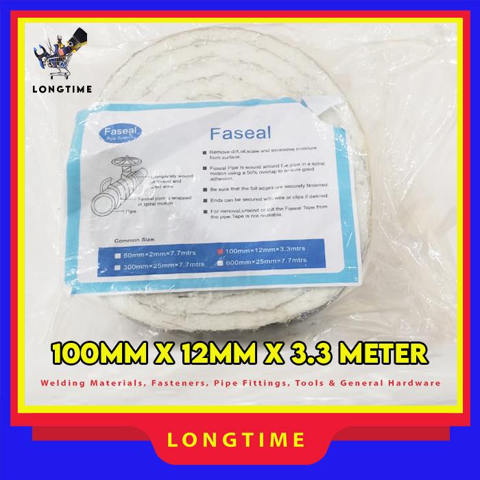 Jual Faseal Wrap Tape Pipe Insulation tape Pelindung Temperatur Isolasi ...