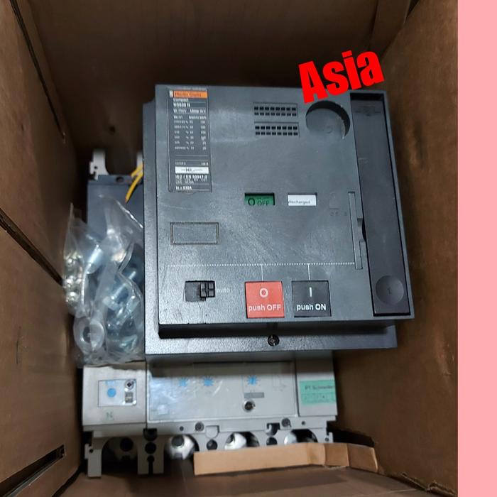 Jual MCCB NS630N MOTORIZED 4P 630A 50kA MERLIN GERIN SCHNEIDER ORIGINAL ...