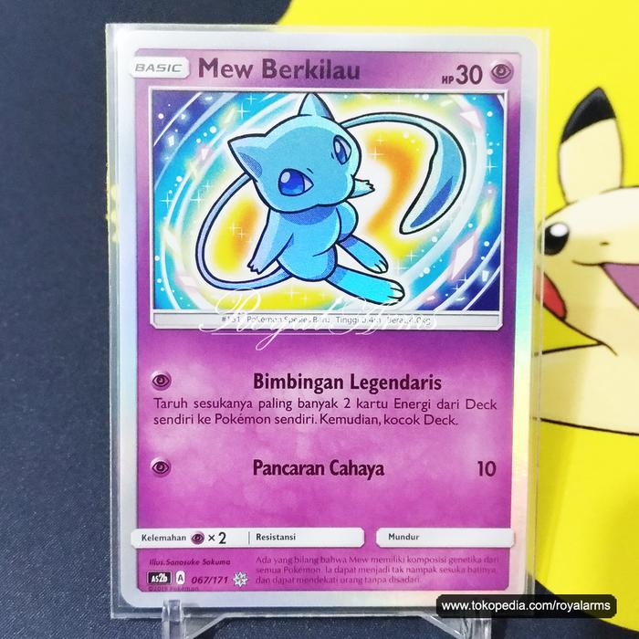Jual Mew Berkilau 067/171 Shining Kartu Pokemon TCG Indonesia Original - Kota Bekasi - RoyalArms ...