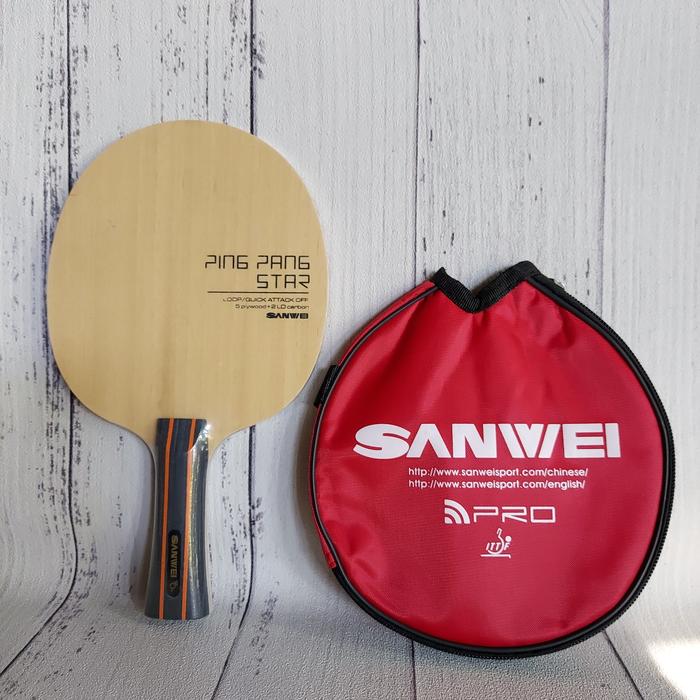 Jual kayu bet pingpong sanwei pingpang star carbon - Kab. Blora - VIRGO SPORT station | Tokopedia