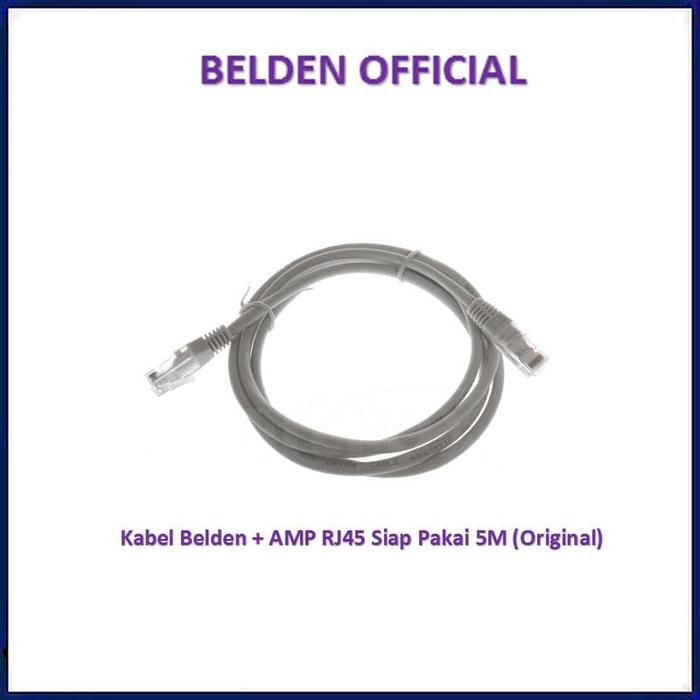 Jual Belden CAT5e UTP RJ45 ORIGINAL Cable Kabel LAN Siap Pakai Cat 5e ...