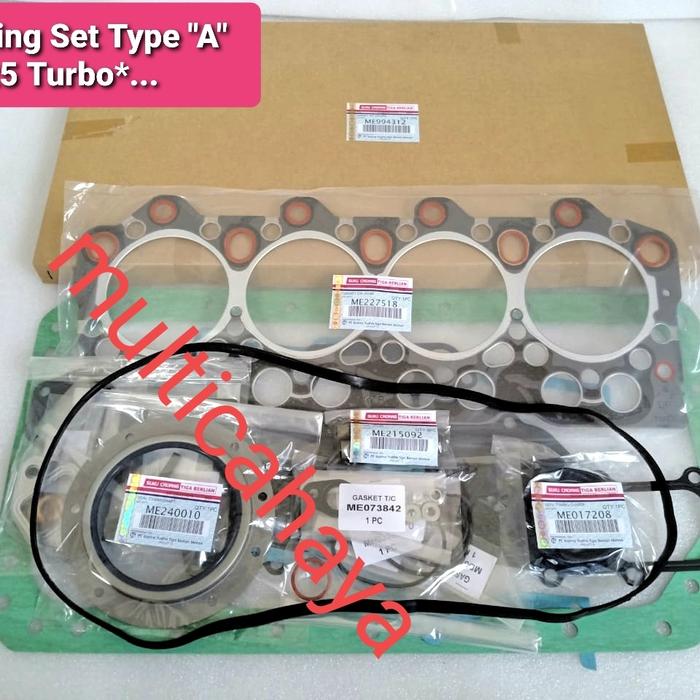Jual paking set gasket set Mitsubishi ps125 turbo canter ME994312 ...