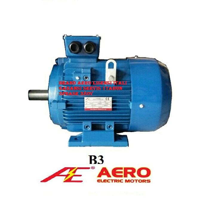 Jual 1,5 HP 1,1 KW 3 Phase 4 Pole Elektro Motor/dinamo/Motor Induksi B3 - Kota Tangerang - MULTI ...