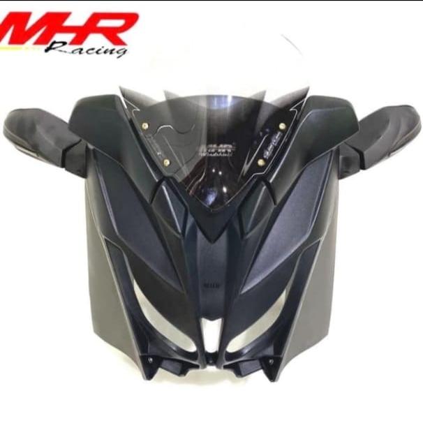 Jual Winshield Tameng Kedok Alian + Spion Lipat Led Motor Nmax-155 Old ...