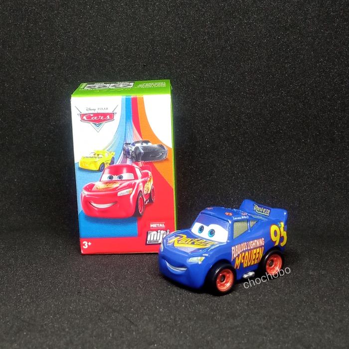 Jual Disney Cars 3 Fabulous Lightning McQueen No. 14 Mini Racers Mattel ...