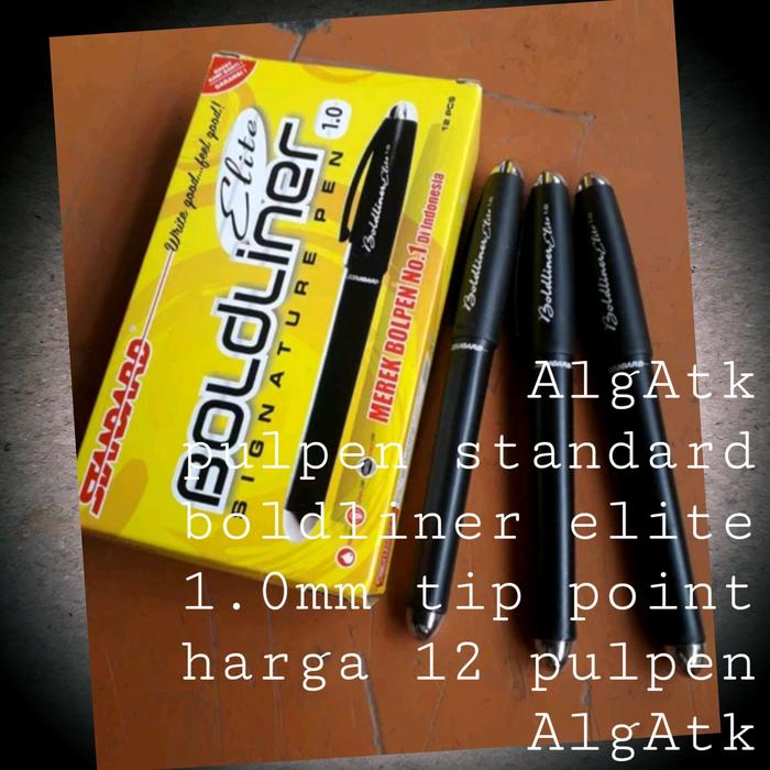 Jual standard. pena gel boldliner elite 1.0 di Seller okebeli mart ...
