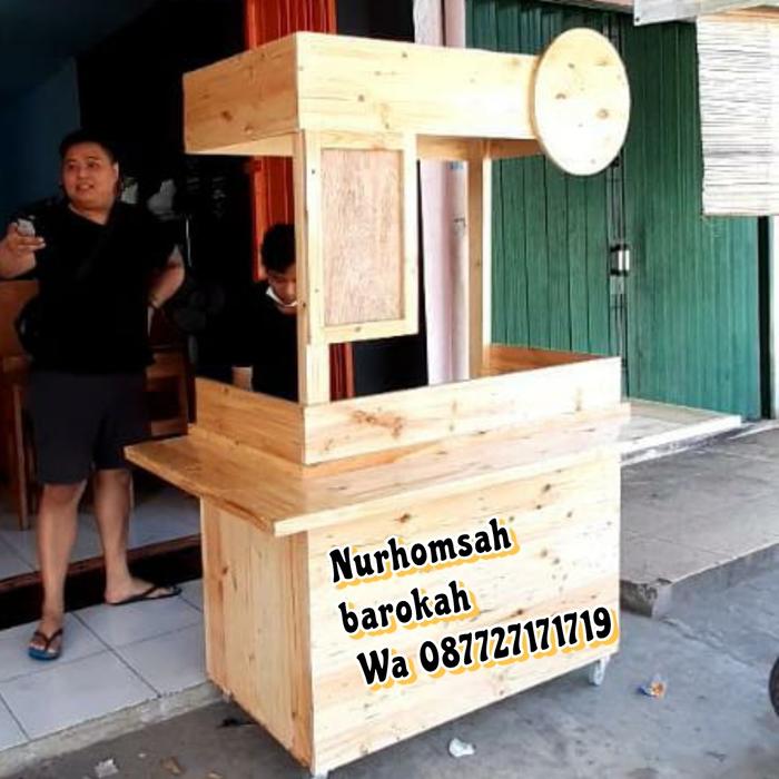 Jual gerobak/gerobak jati belanda/gerobak kayu/gerobak minimalis ...