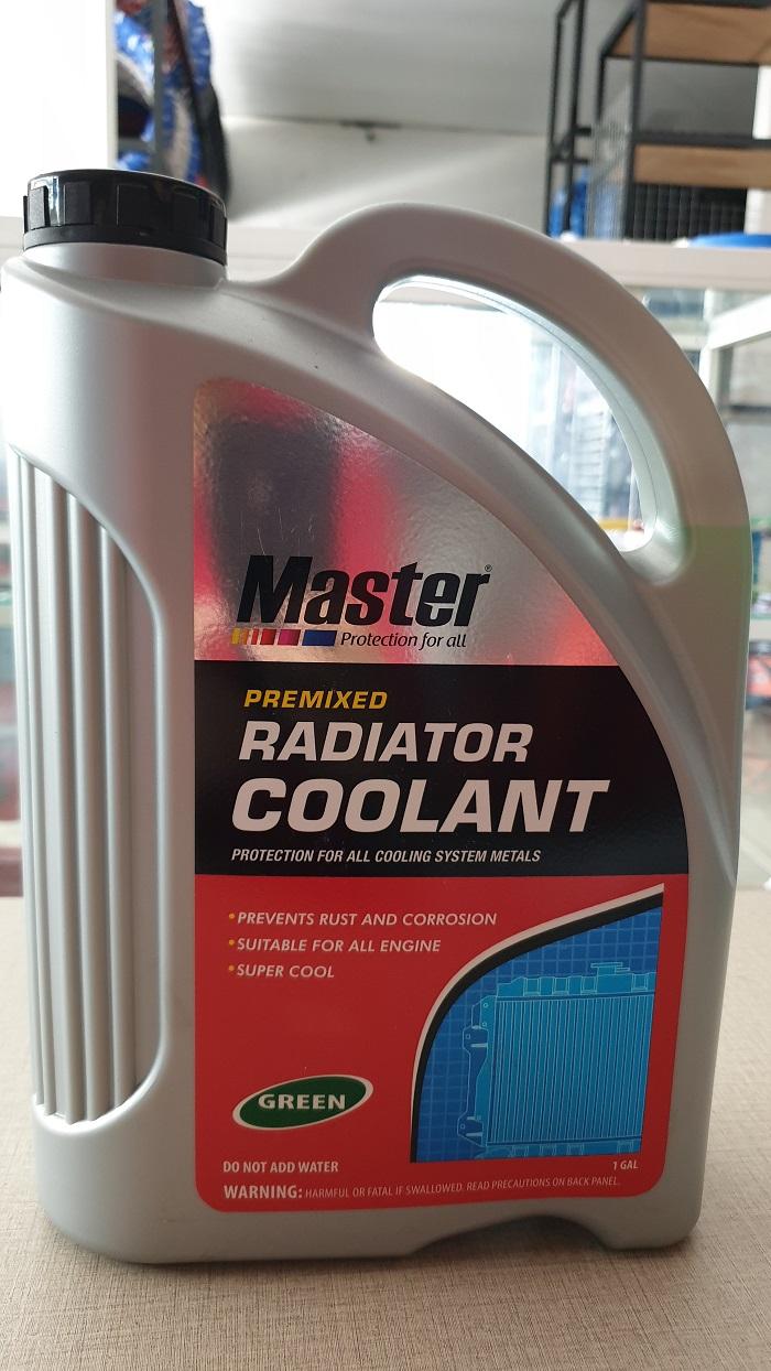 Jual Air Radiator Coolant Master Premixed Green 4 lt - Hijau - Kab ...