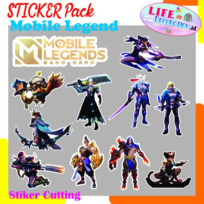 Jual STIKER MOBILE LEGEND / STICKER PACK ML - Kota Tangerang Selatan ...