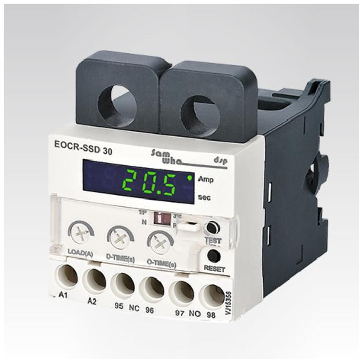 Jual EOCR-SSD 30 setting 3-30A Samhwa DSP Coil 180-240Vac - Jakarta ...