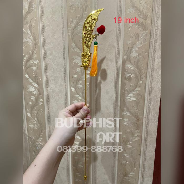 Jual golok kwan kong pedang kwan kong 19 inch emas - Jakarta Utara ...