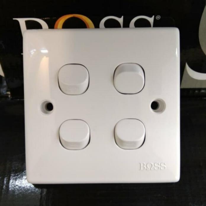 Jual saklar 4 gang/saklar isi 4/saklar bos B34/1/2a - Jakarta Barat ...