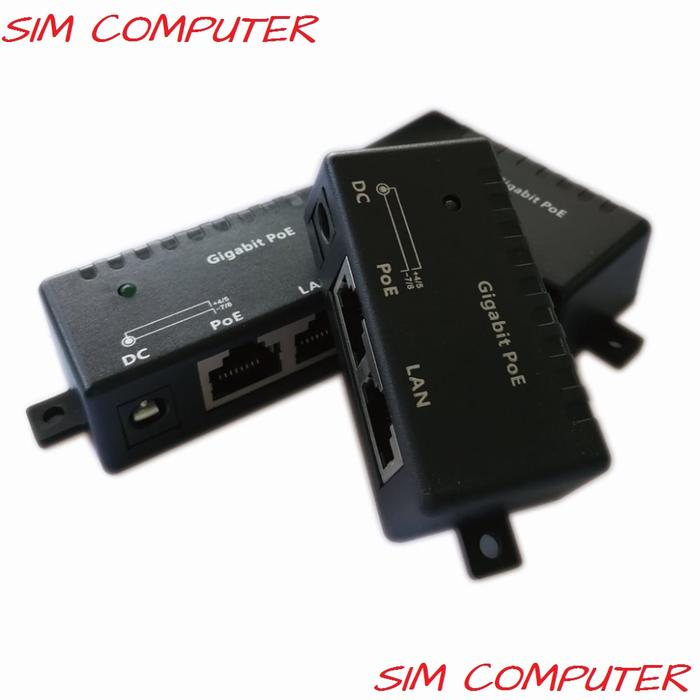 Jual POE Injector POE Splitter Power Over Ethernet - POE GIGABIT - Kab ...