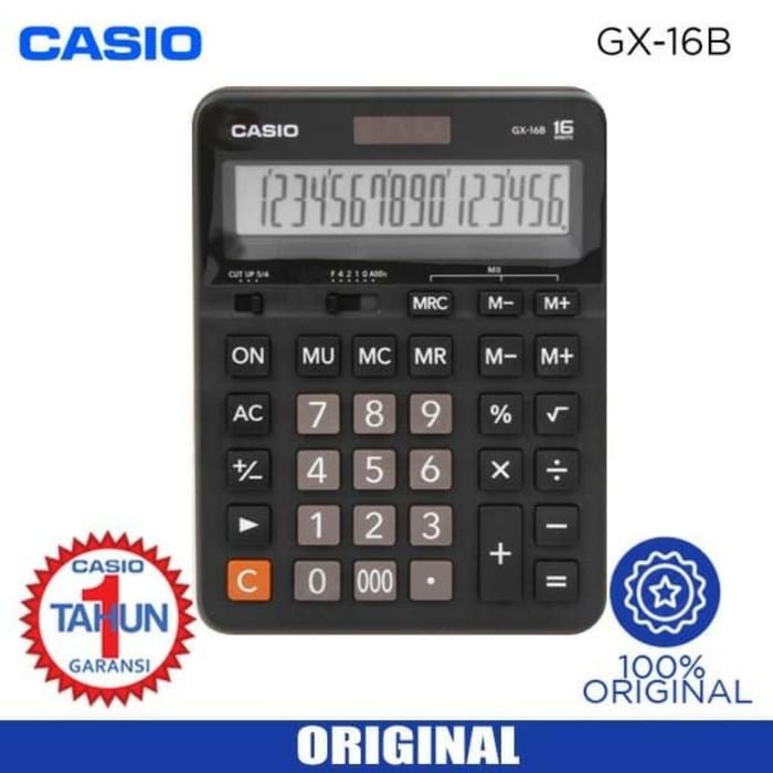 Jual Calculator Casio GX 16B desktop 16 digit - Jakarta Utara - Jo-Jo ...