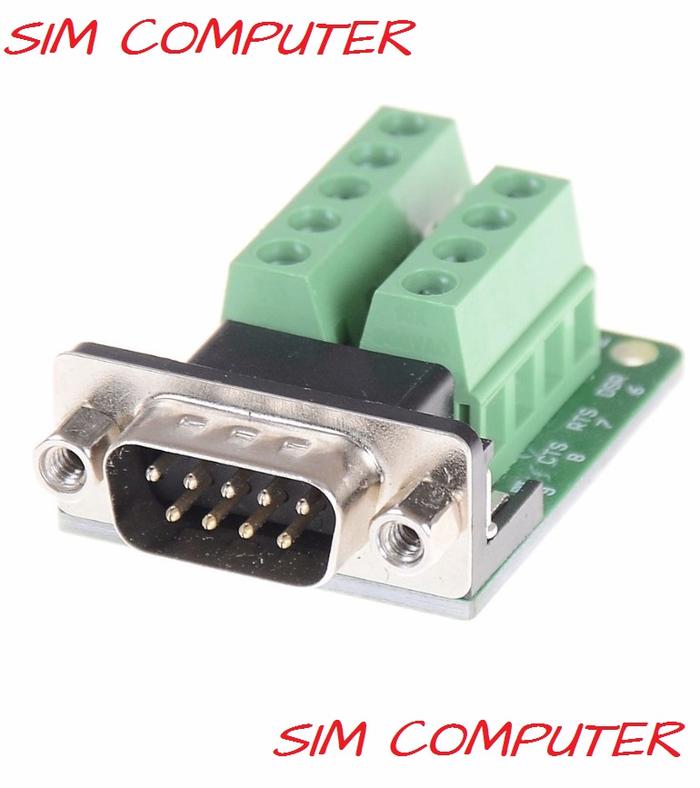 Jual RS232 D-SUB DB9 RS232 to DB9 Female Adapter To Terminal RS232 to ...