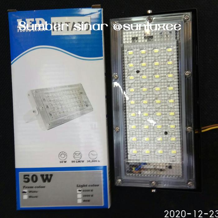 Jual lampu sorot 50 watt 220v model pipih - Jakarta Pusat - Sumber ...