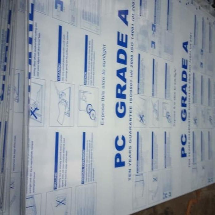 Jual polycarbonate sheet clear tebal 2mm 122cm x 244cm - Jakarta Barat - Surya abadi packing ...