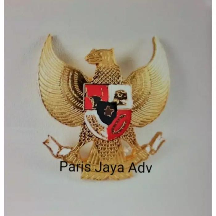Jual Logo Pin Garuda Pancasila Paskibra 4cm Logam Kuningan - 4 cm ...