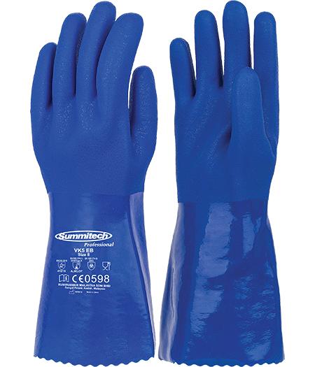 Jual Summitech VK5 EB Chemical Resistant Gloves - Supported - Jakarta ...