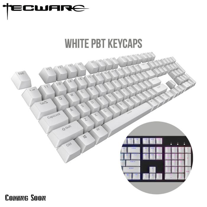 Jual TECWARE Keycaps Keyboard - Putih - Kota Bandar Lampung ...