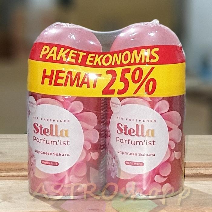 Jual Stella Matic Refill 225ml Green Fantasy Banded - ORANGE banded ...