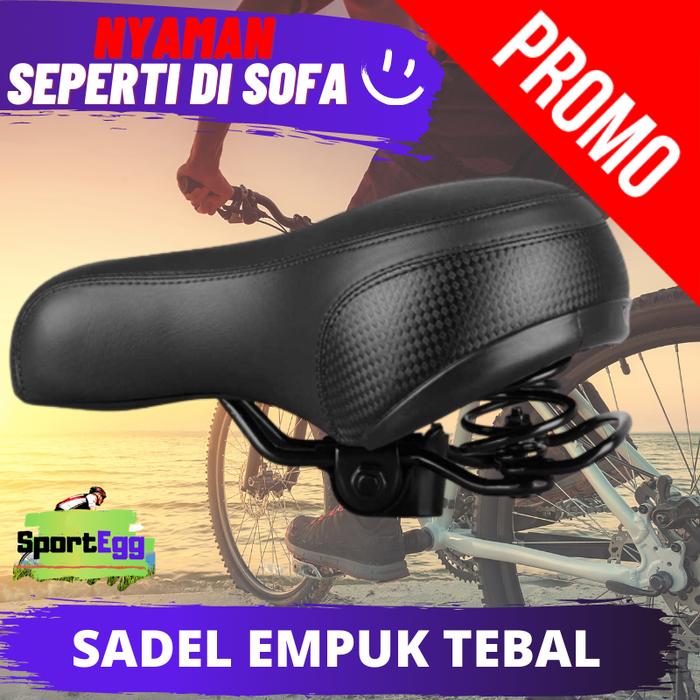 Jual SADEL JOK SEPEDA EMPUK TEBAL ADA PER SPRING. BISA SEMUA SEPEDA ...