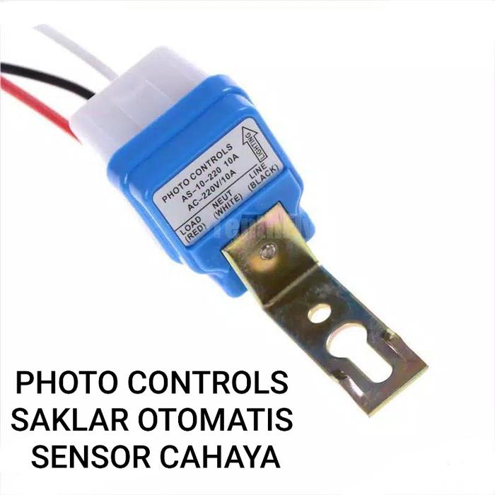 Jual PHOTO CONTROL SAKLAR OTOMATIS SENSOR CAHAYA 220V AC PLN LAMPU ...