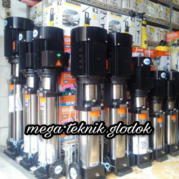Jual POMPA booster vetrical multistage CNP CDLF 4-19 4KW 5,5HP 380VOLT ...