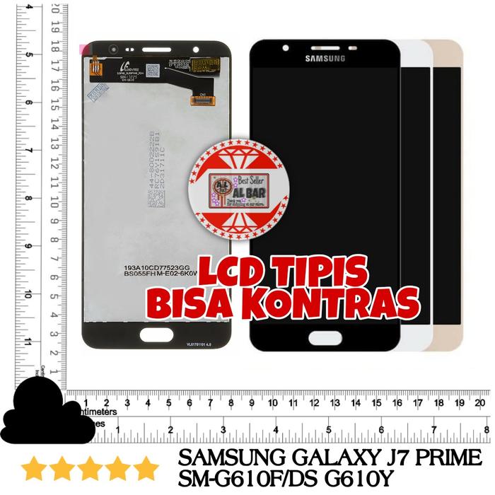 Jual LCD FULLSET TS SAMSUNG J7 PRIME SM-G610F/DS G6100 G610Y LAYAR ...