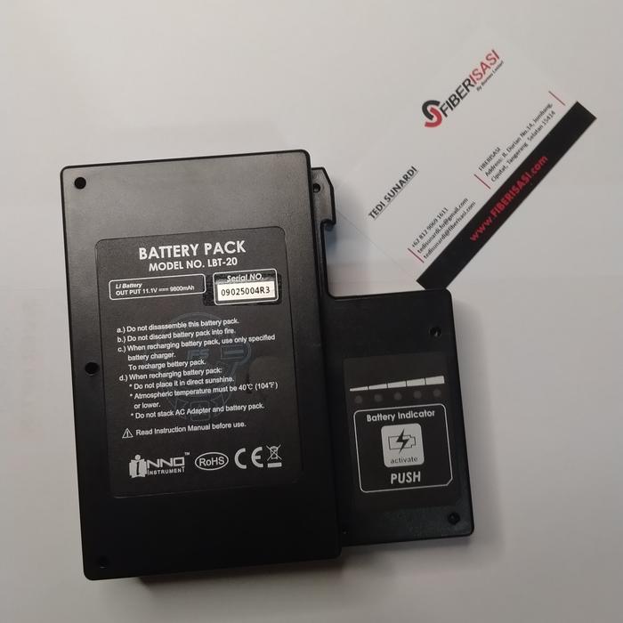 Jual Battery Pack LBT-20 Splicer INNO IFS-10 / IFS-15 / View 7 Original ...