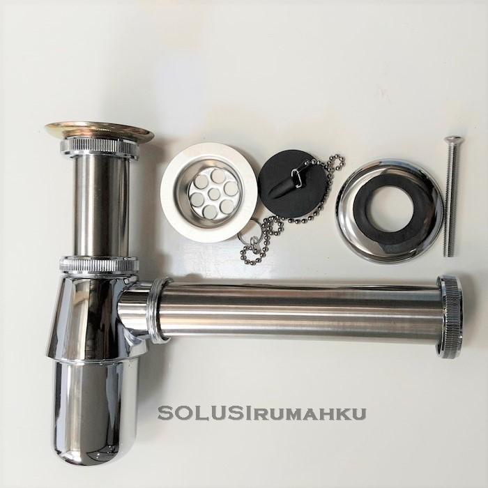 Jual Sifon Botol Soligen Stainles Sivon Washtafel Sambungan Bak Cuci ...