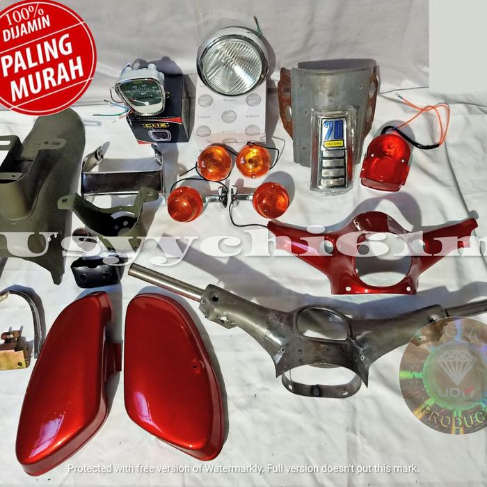 Jual (PROMO) Paket Hemat Lengkap Body Motor Honda C70 - Kab. Tegal ...