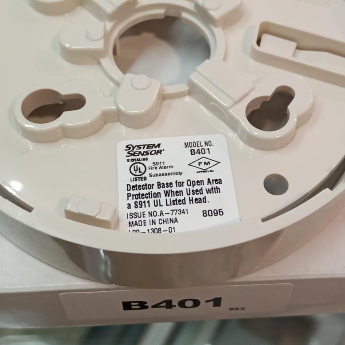 Jual Fire Alarm Base Conventional Detector Notifier B401 - Jakarta ...
